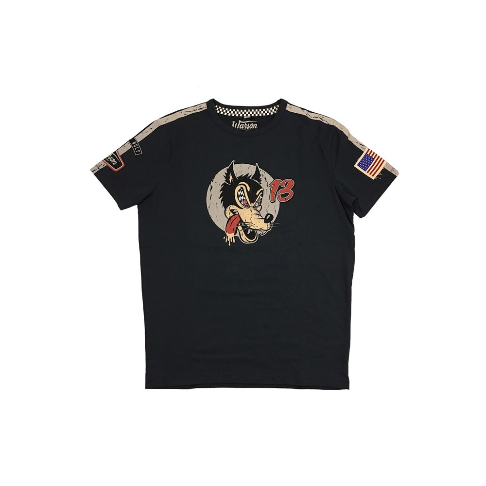 Speed wolf carbone t-shirt - T-shirt - Men - Warson Motors