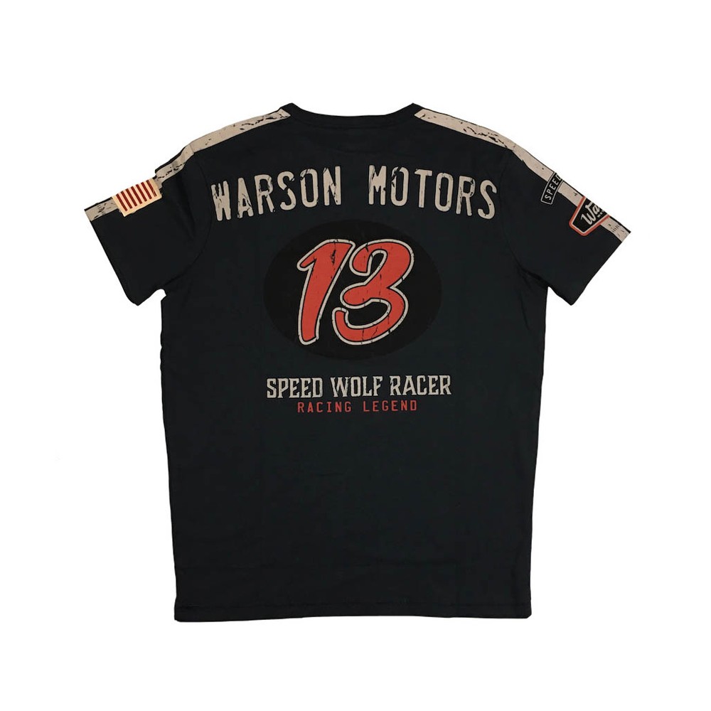 Speed wolf carbone t-shirt - T-shirt - Men - Warson Motors