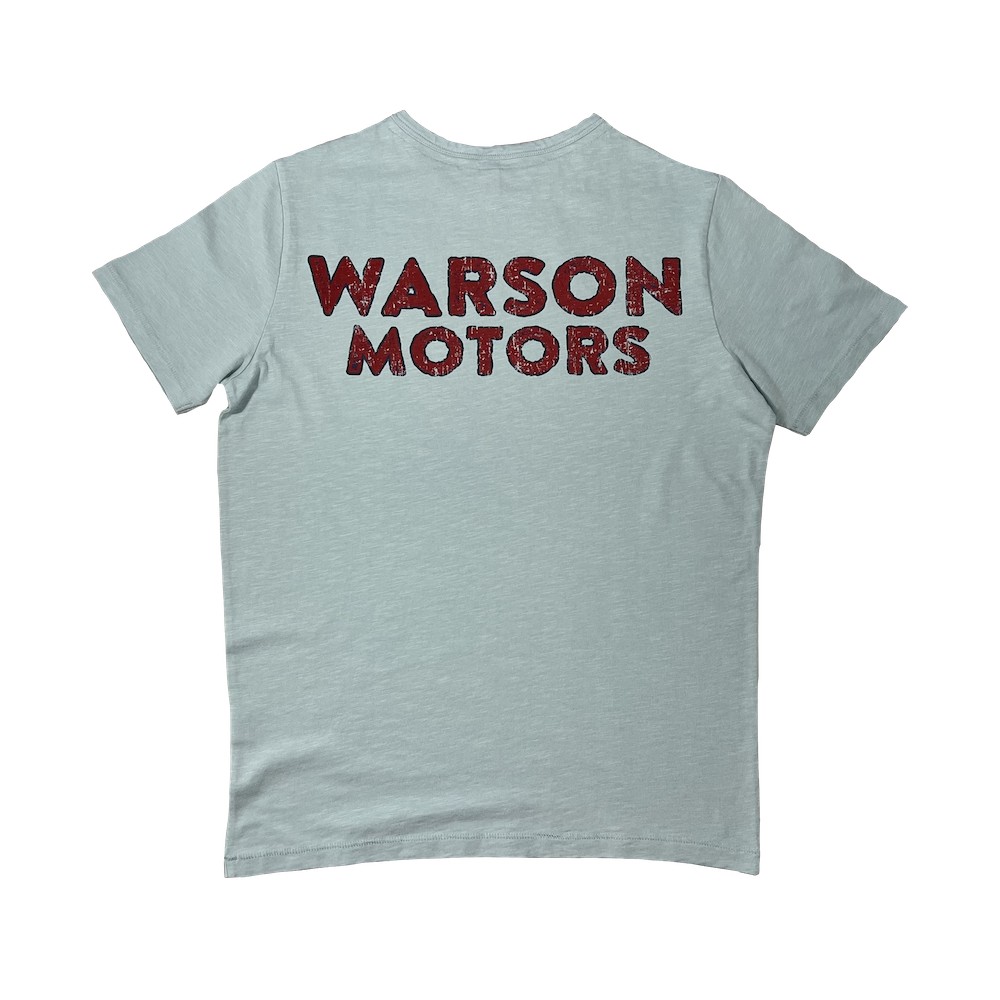T-shirt Piston blue- T-shirt - Warson Motors - Fine Racing Equipment