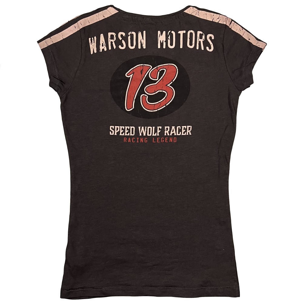 Speed wolf carbone t-shirt - T-shirt - women - Warson Motors