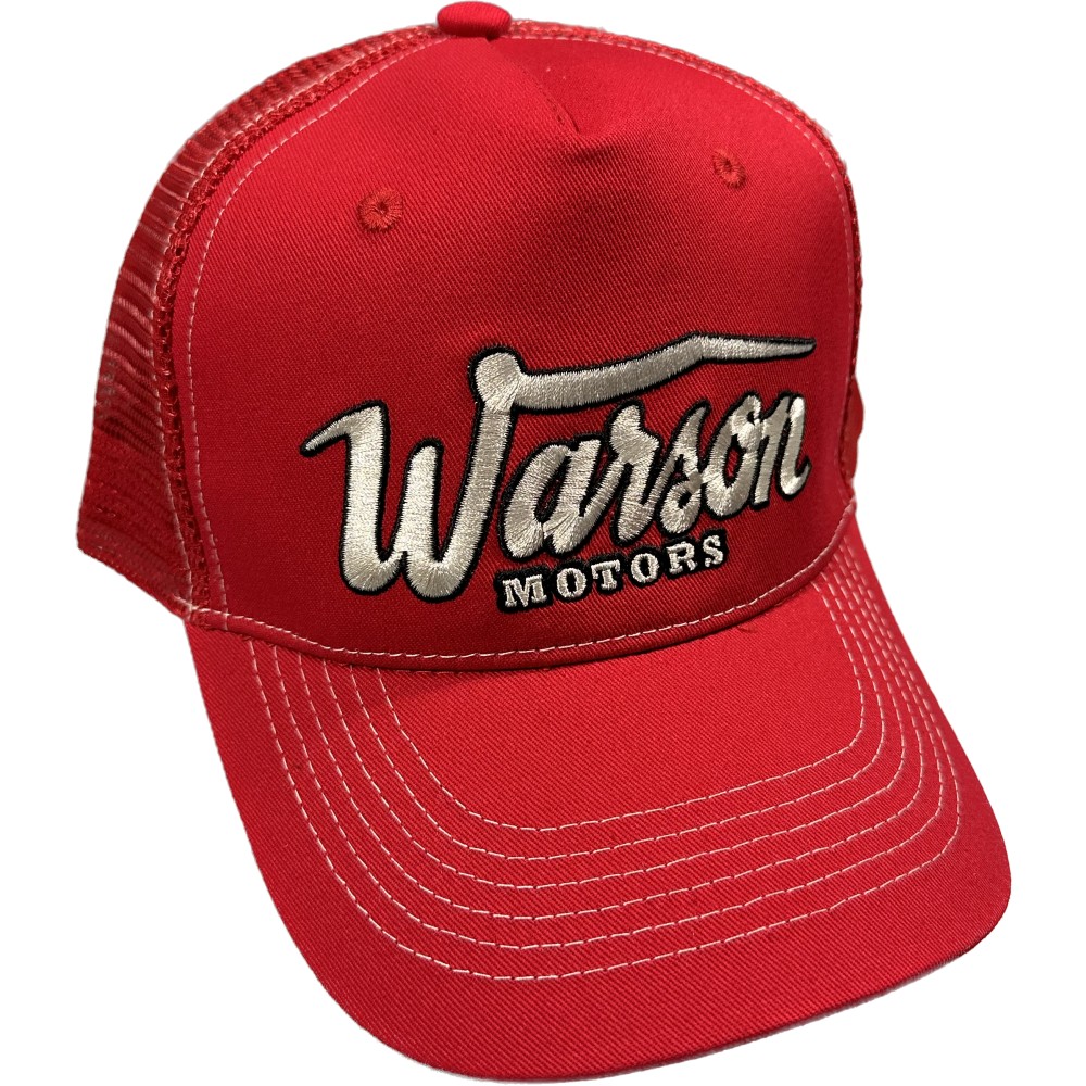 Warson Motors cap basic red