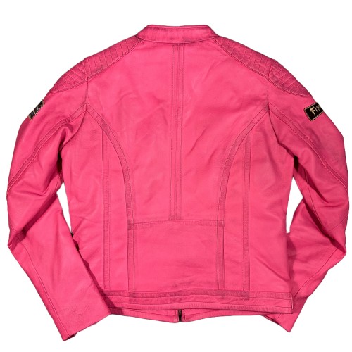 Grand Prix leather jacket dirty pink Warson Motors