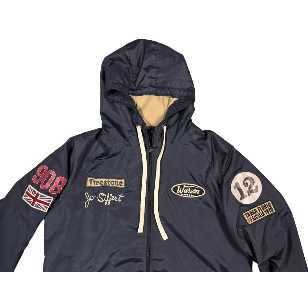Jo Siffert windproof jacket dark blue
