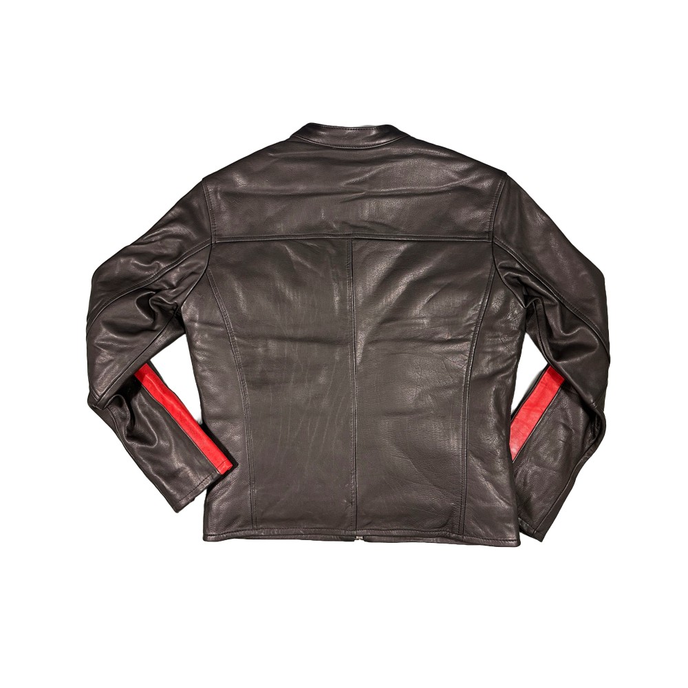 Redline leather jacket for men by Warson Motors