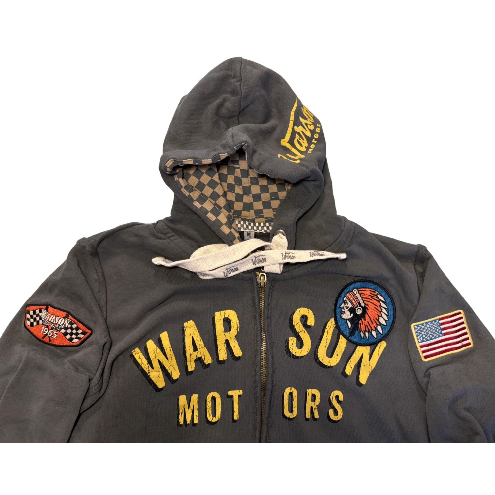 Hoodie Indian 48 for men by Warson Motors